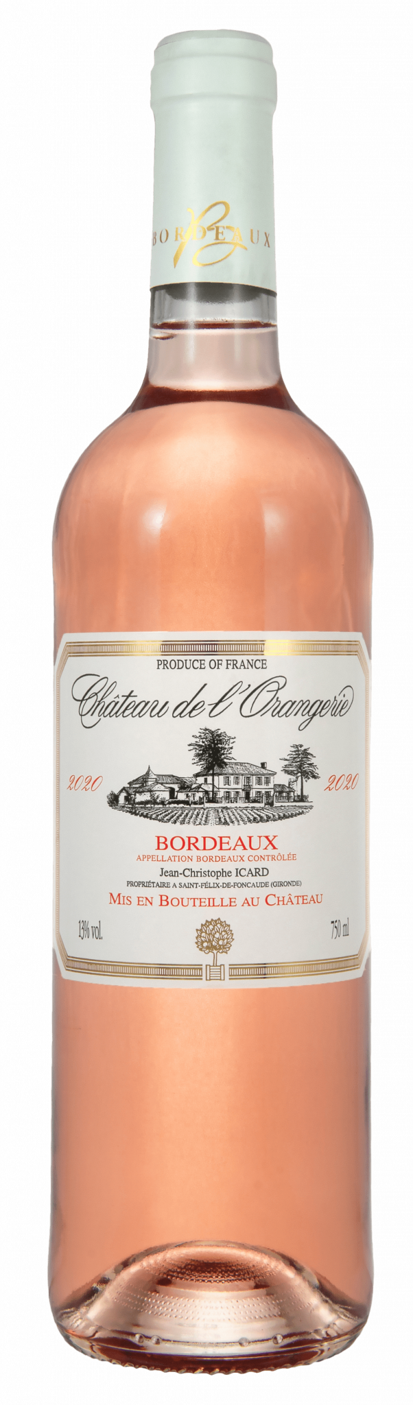 Château de l'Orangerie, Château de l'Orangerie, AOC Bordeaux, Rosé, 20 ...