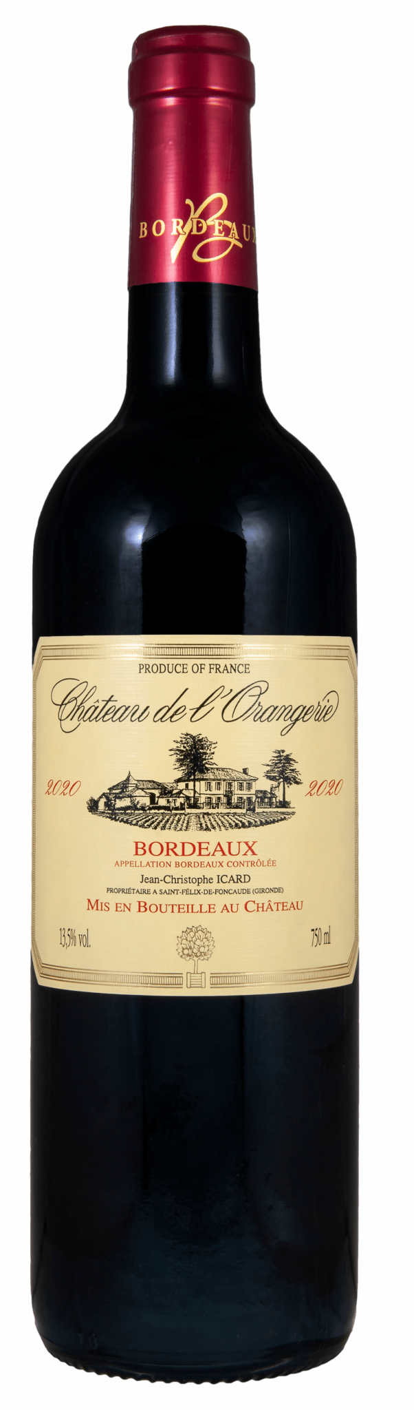 Château de l'Orangerie, Château de l'Orangerie, AOC Bordeaux, Rouge, 2 ...